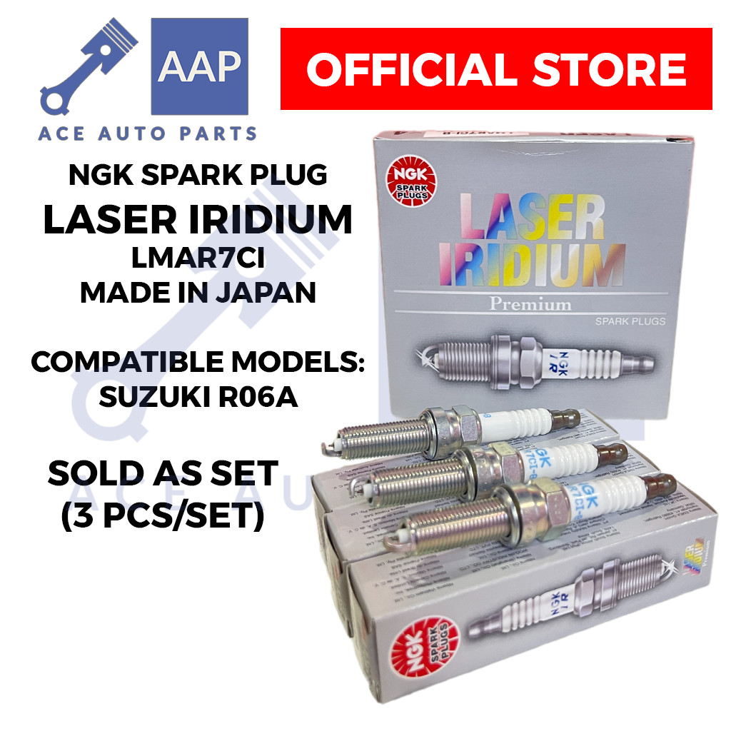 NGK Laser Iridium Spark Plug for Suzuki Transformer R06A DA16 DA17 ...