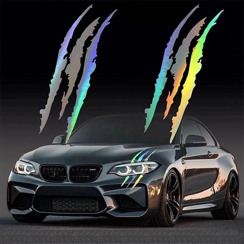 Motorcycle Car Sticker Universal Sticker For Motorcycle Monster Claw ...
