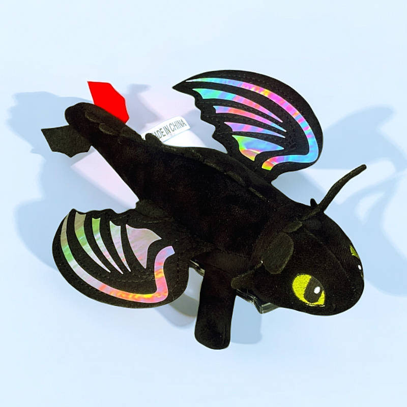 Toothless Doll Movable Wings Small Flying Dragon Car Roof Doll ...