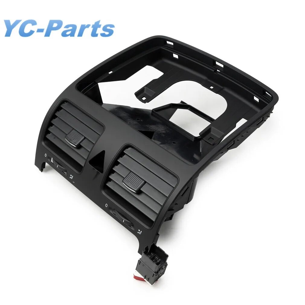 1K0819728F Black Front Center Dashboard Dash Air Outlet Vent & Hazard ...