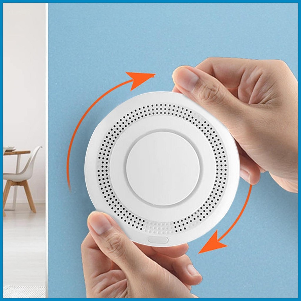 Sensor Fire Alarm Battery-Powered Fire Alarm WiFi Smart Fire Detector ...