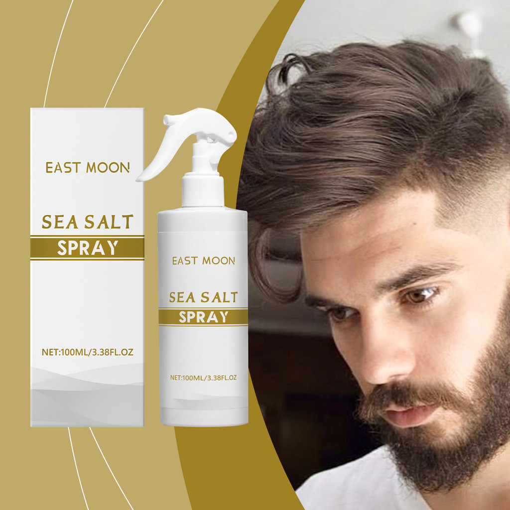 Sea Salt Spray for Men,Sea Salt Spray & Clay Texture Pack,Fluffy Men's ...