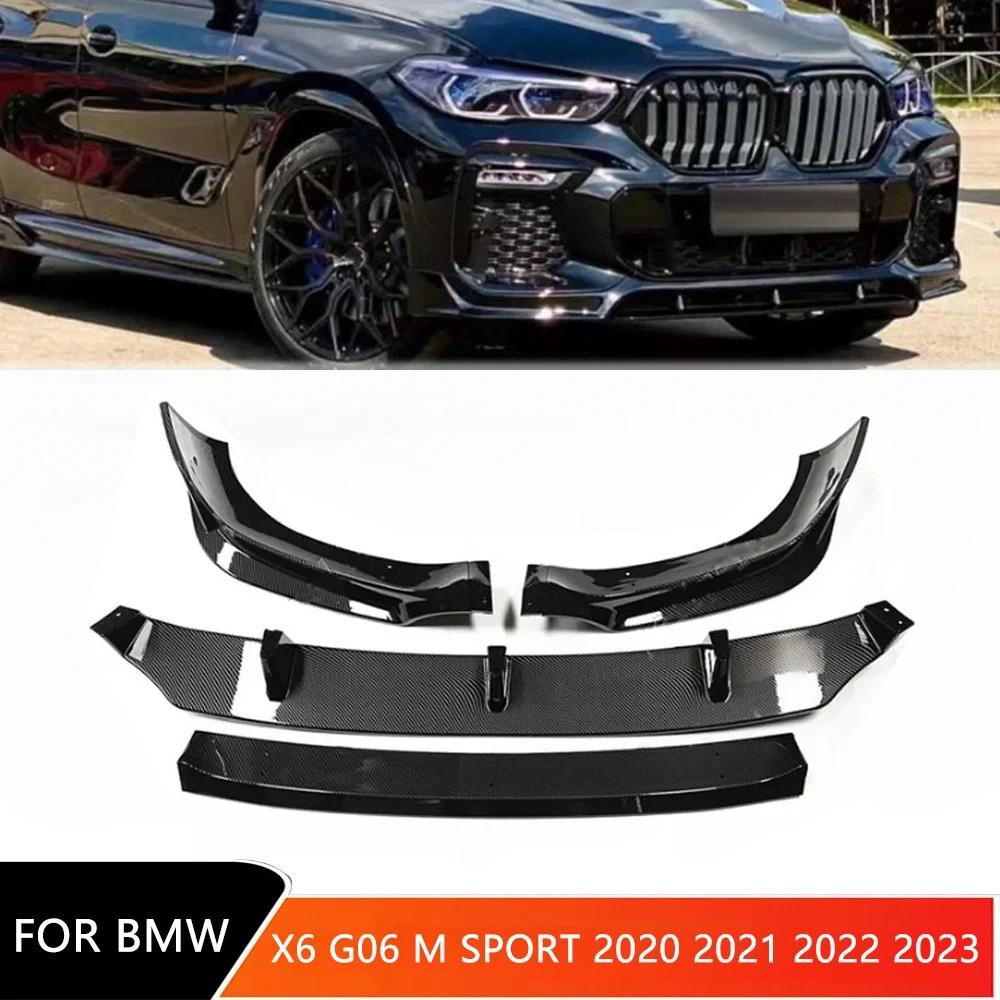 4pcs Front Bumper Canard Lip Spoiler Guard Splitter Diffuser Body Kit ...