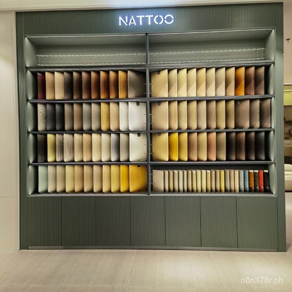 Whole House Sample Block Color Plate Display Rack Cabinet Door Plate ...