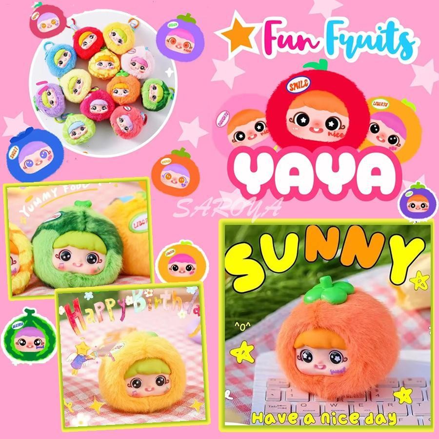 Migo YaYa Fun Fruits Blind Box YAYA V2 Plush Stuffed Doll Collectible ...