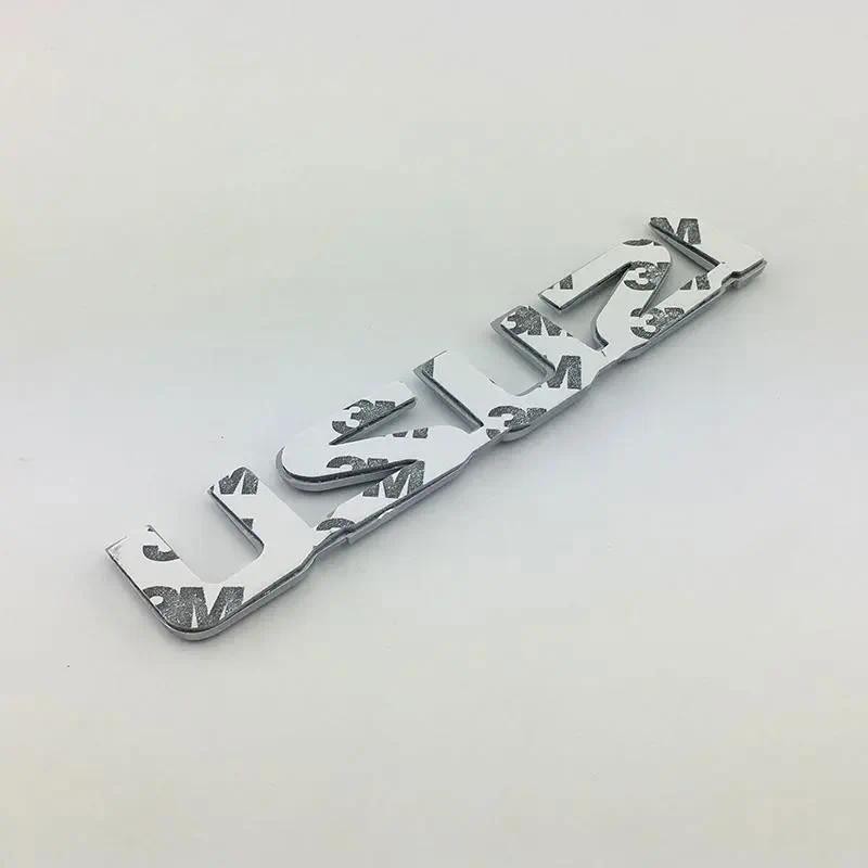 ISUZU letter emblem badge Car stickers for ISUZU D-MAX Rear trunk label ...
