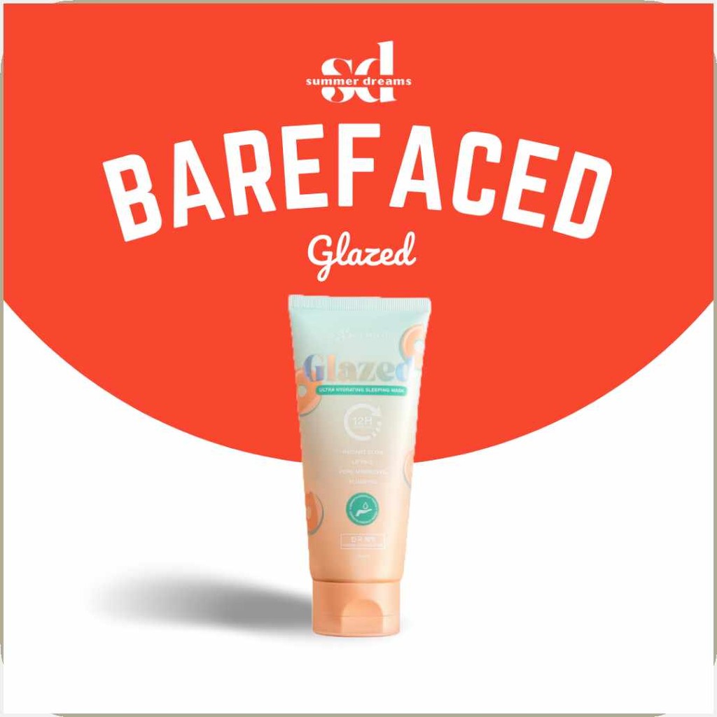 BAREFACED*R^Glazed=r|Ultra`nT`Hydrating`Ih&Sleeping`ic&Mask`aT&250g ...