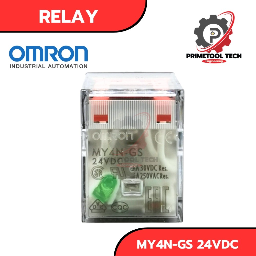 RELAY OMRON MY4N-GS 24VDC-Stock In Thailand | Shopee Philippines
