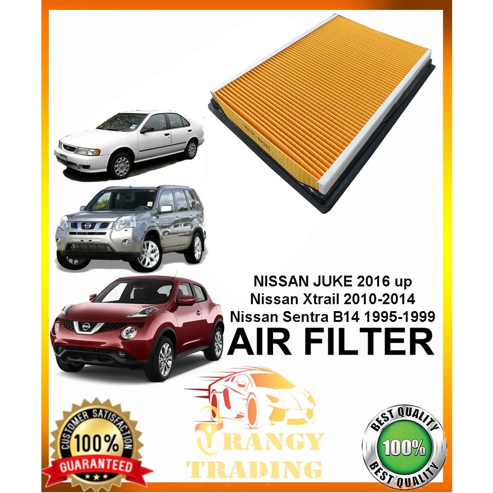 AIR FILTER for Nissan Juke 2016 up, Xtrail 2010 to 2014, Sentra B14 ...