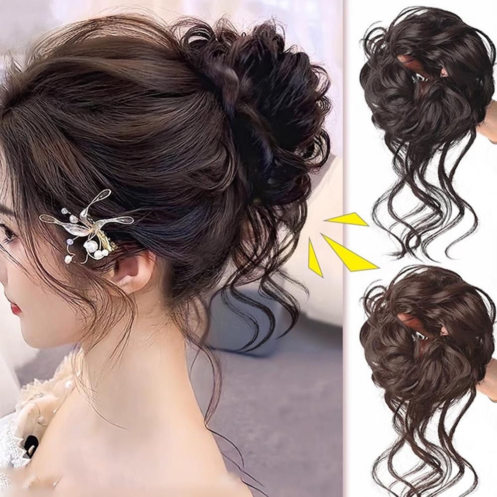 Leather Model Wig Ring High Temperature Wire Messy Cocktail Long Beard ...