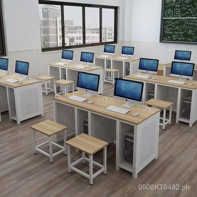 Desk Chair Computer Classroom Desk School Computer Room Computer Room ...
