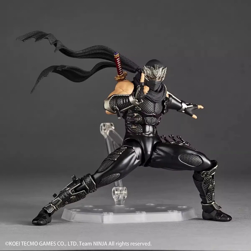 Kaiyodo Revoltech Amazing Yamaguchi Ninja Gaiden Ryu Hayabusa Action Figure Pvc Models ...