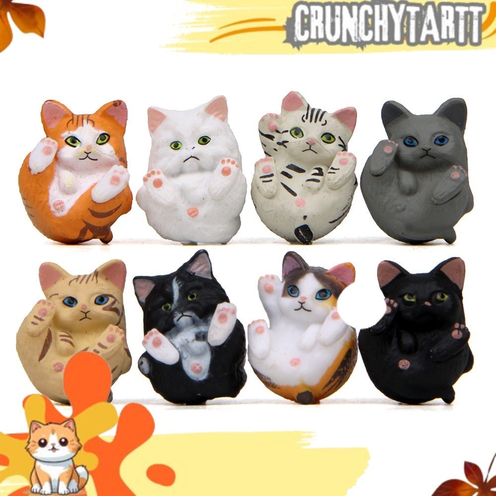 TREND FG-06 cute figure cute neko chibi cat round cat display home ...
