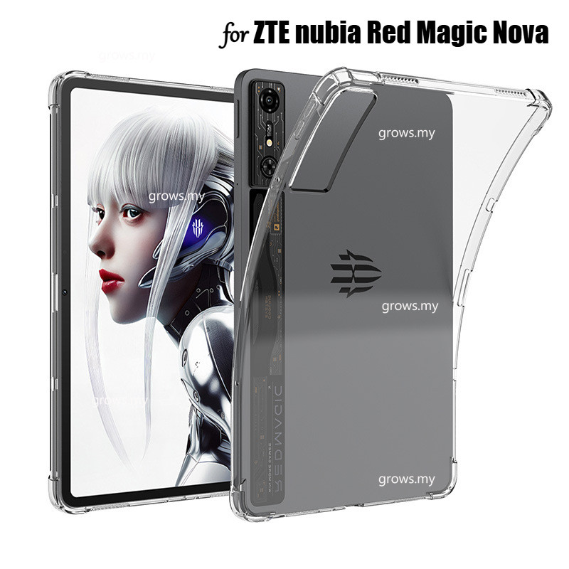 Airbags Soft TPU For ZTE nubia REDMAGIC Gaming Tablet Pro 2024 Red ...