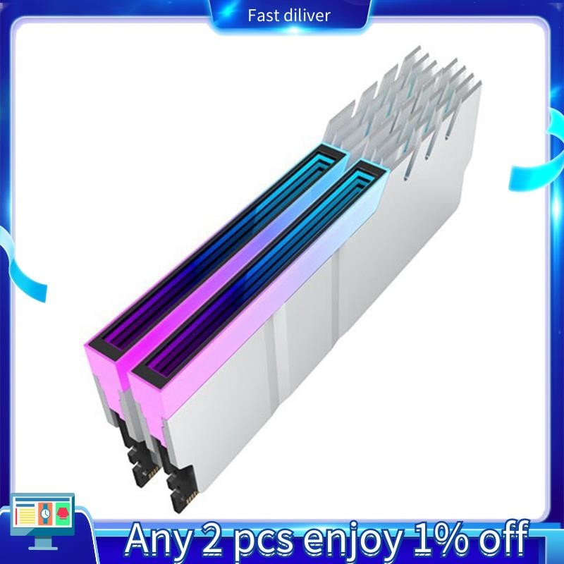 Computer DDR4 DDR5 5V ARGB Sync Memory Radiator PC RGB Colorful RAM ...