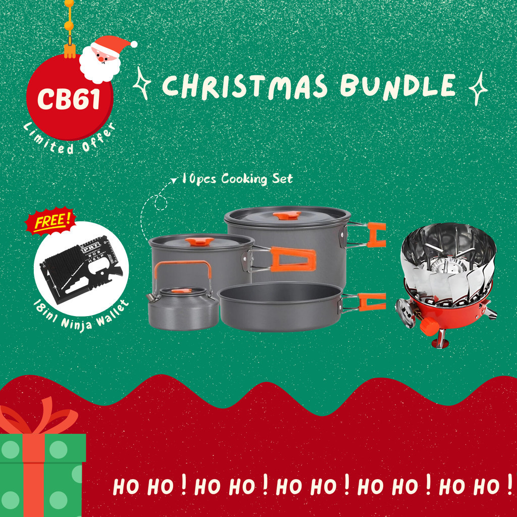 BSP Happy Campers PH Christmas Cooking Set for Camping Bundle CB61 ...