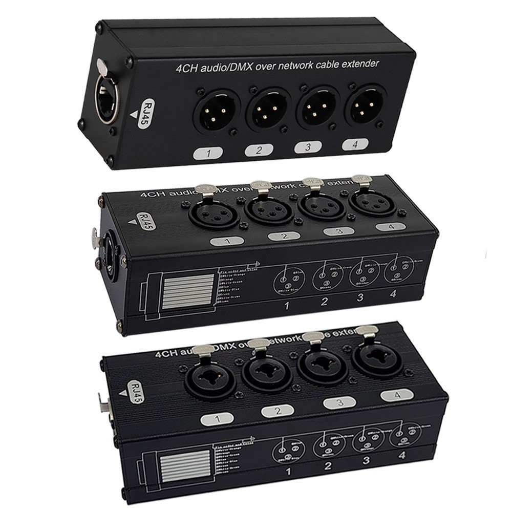 4 Channel 3 Pin Multi Network XLR Cable for Stage Sound Lighting and ...