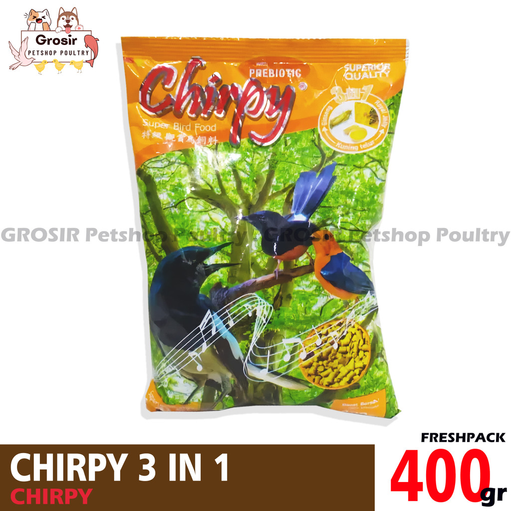 Chirpy 3 IN 1 FORMULA SUPERIOR MATAHARI SAKTI BIRD FEED KACER MURAI ...