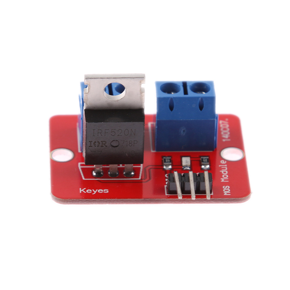 IRF520 MOS Driver Module 0-24V Top Mosfet Button PWM Adjustment ...