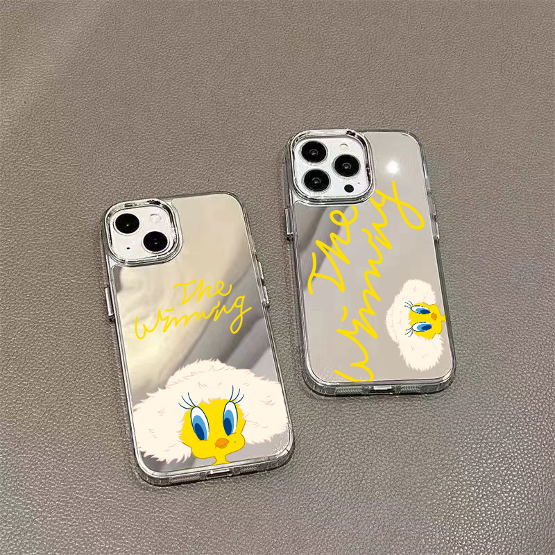 Huiwanju IU mobile phone case mirror for iPhone16promax mobile phone ...