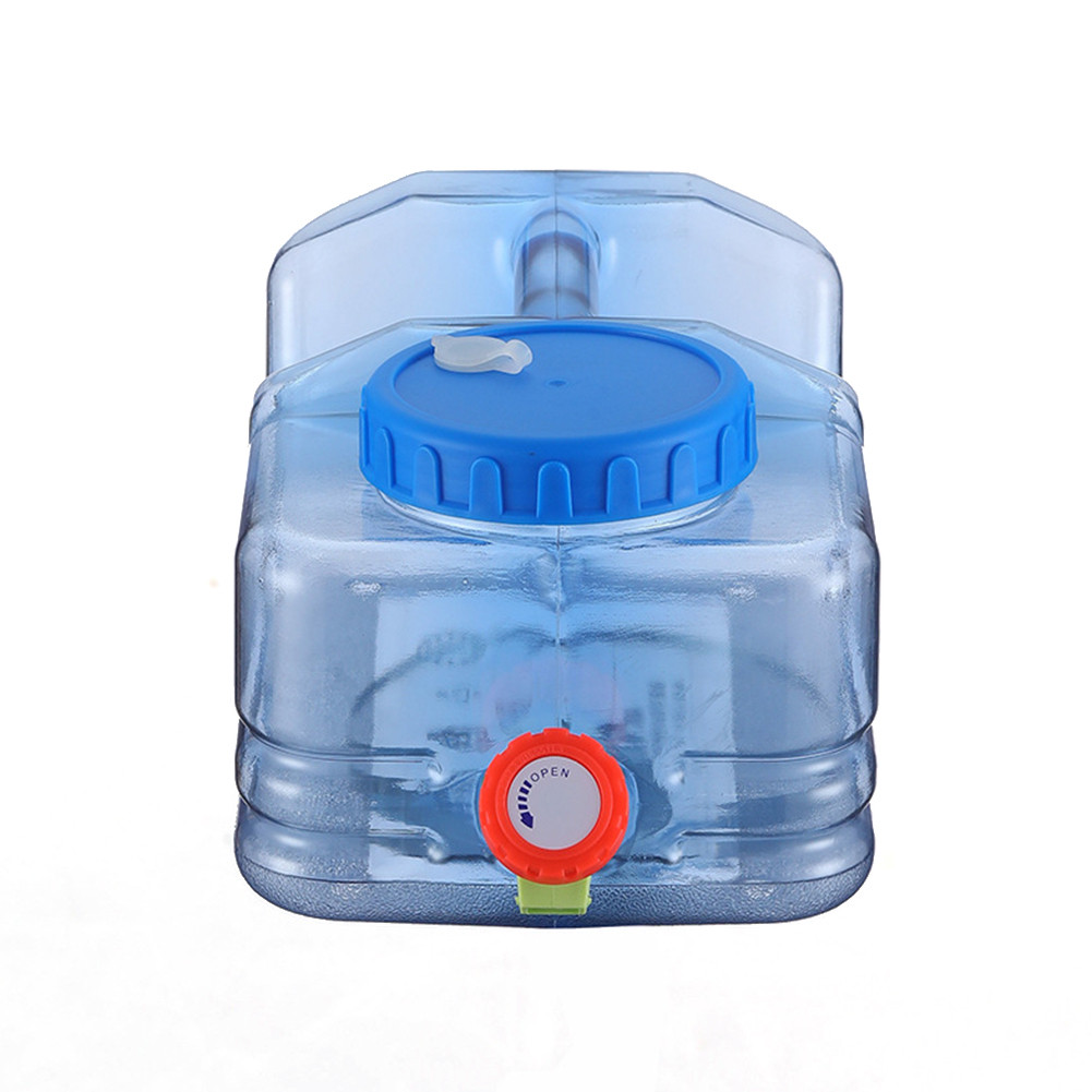 10L Capacity Outdoor Water Bucket Portable Cube Water Tank Container ...