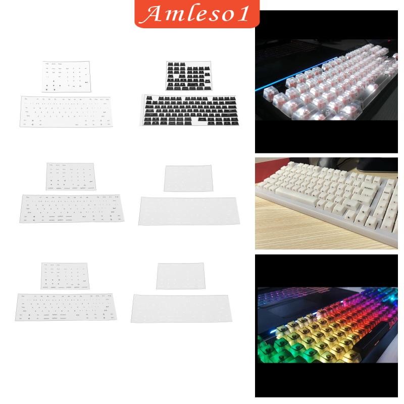 [Amleso1] Keyboard Sticker English Keyboard Stickers Background ...