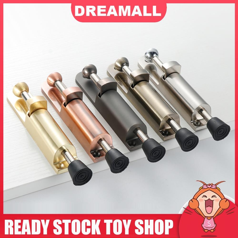Telescopic Door Stopper Spring Loaded Kickdown Door Stops Adjustable ...