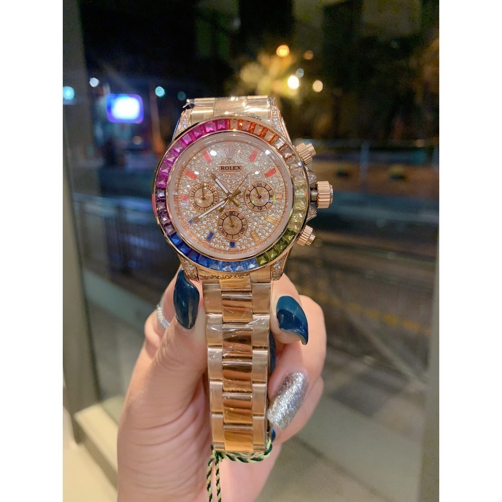 Rolex Daytona Rainbow Model: 116599RBOW-116598RBOW-116595RBOW Imported ...