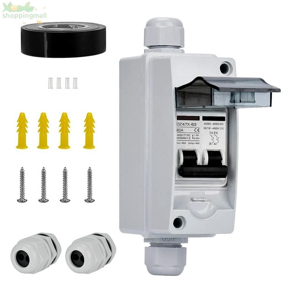 Circuit Breaker 120*55mm 15A/63A 2-Pin Accessories Isolator Switch ...