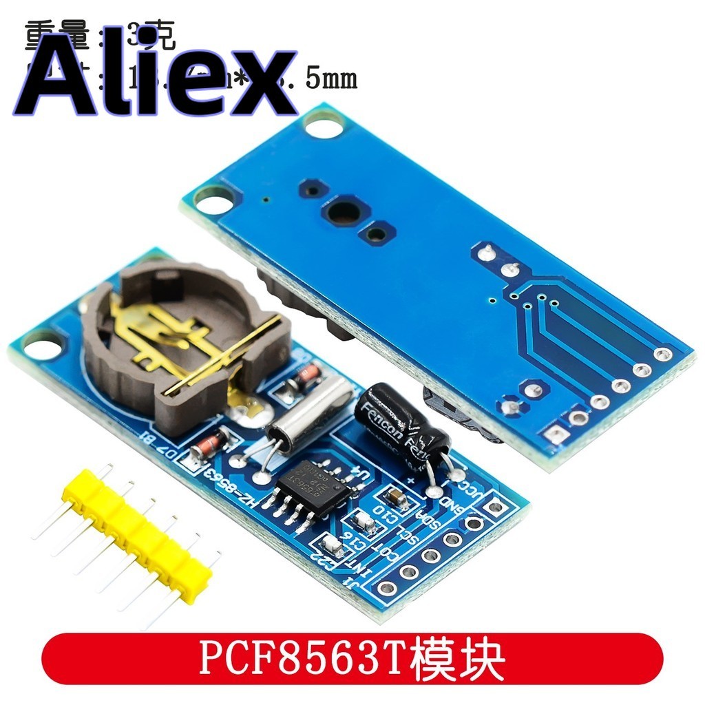 PCF8563 PCF8563T 8563 IIC Real Time Clock RTC Module Board Good than ...