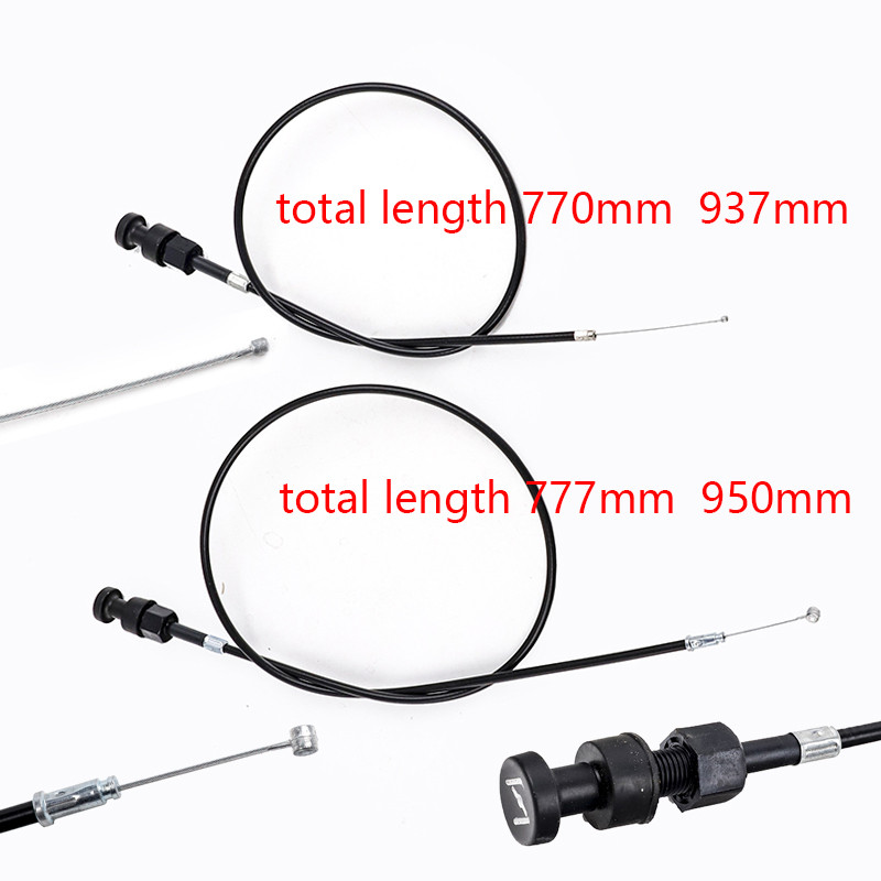 940mm 760mm PW50 PW80 Carburetor Choke Cable Bike Push Pull Choke ...