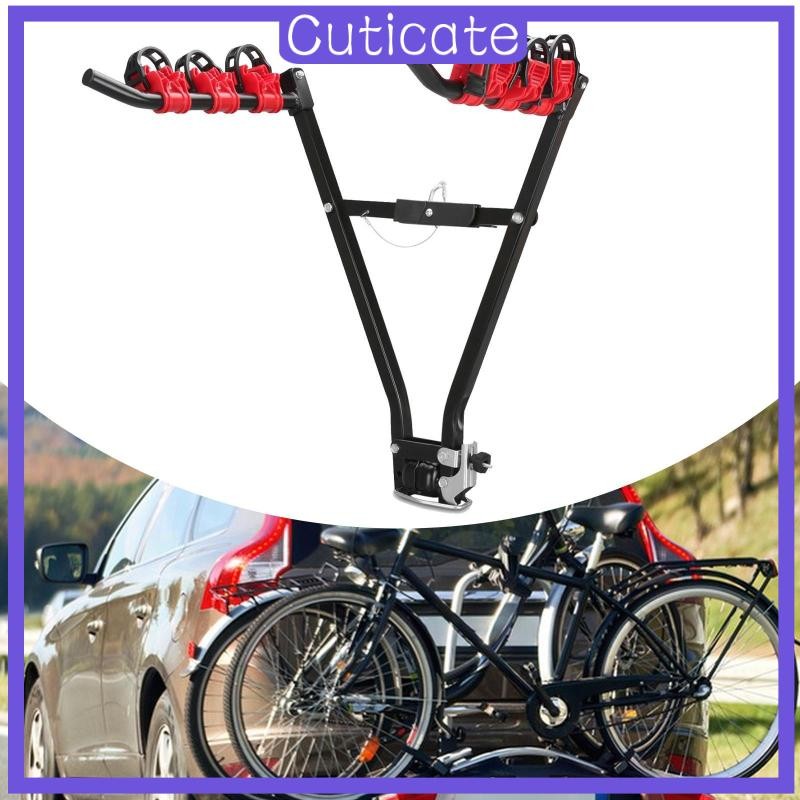 [CUTICATE] Generic Car Rear Rack Bike Carrier Accessory Secure Foldable ...