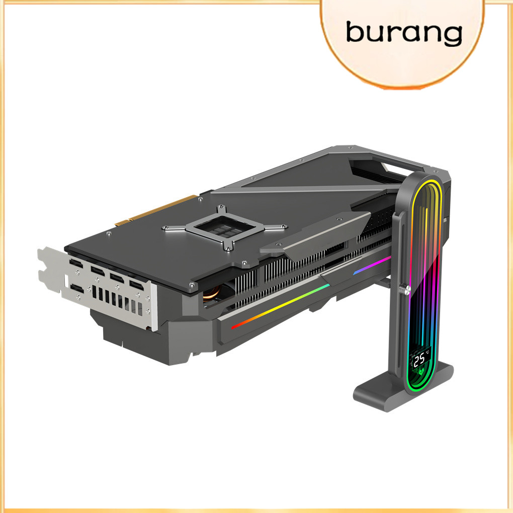 Adjustable Card Screen Computer Case Anti-Slip Card Support With ...