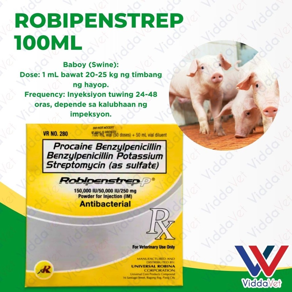 Robipenstrep 100ML Complete Care for Livestock and Farm Animals ...