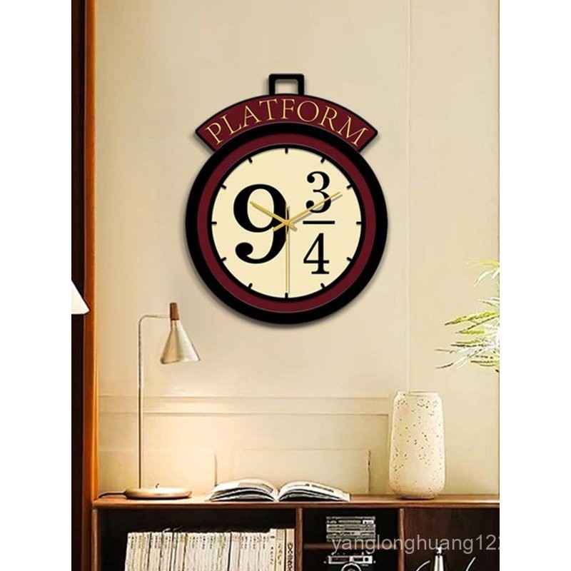 Harry Potter Nine and Three Quarters Platform Wall Clock Painting ...