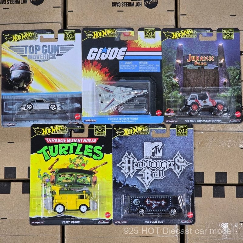 hotwheels Entertainment Culture Jurassic Ninja Turtles Top Gun Movie ...