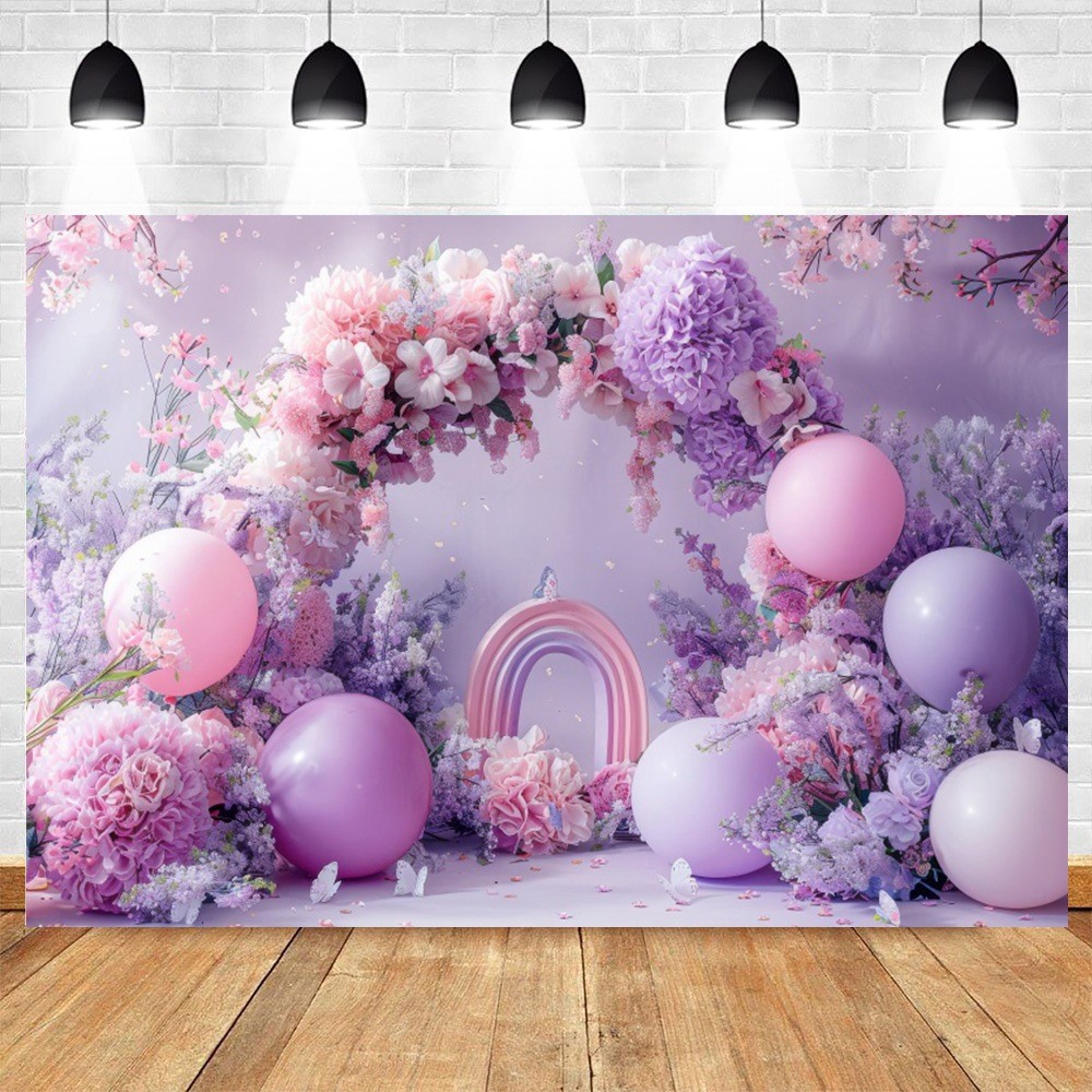Wedding Bridal Shower Birthday Photography Backdrop Happy Christening ...