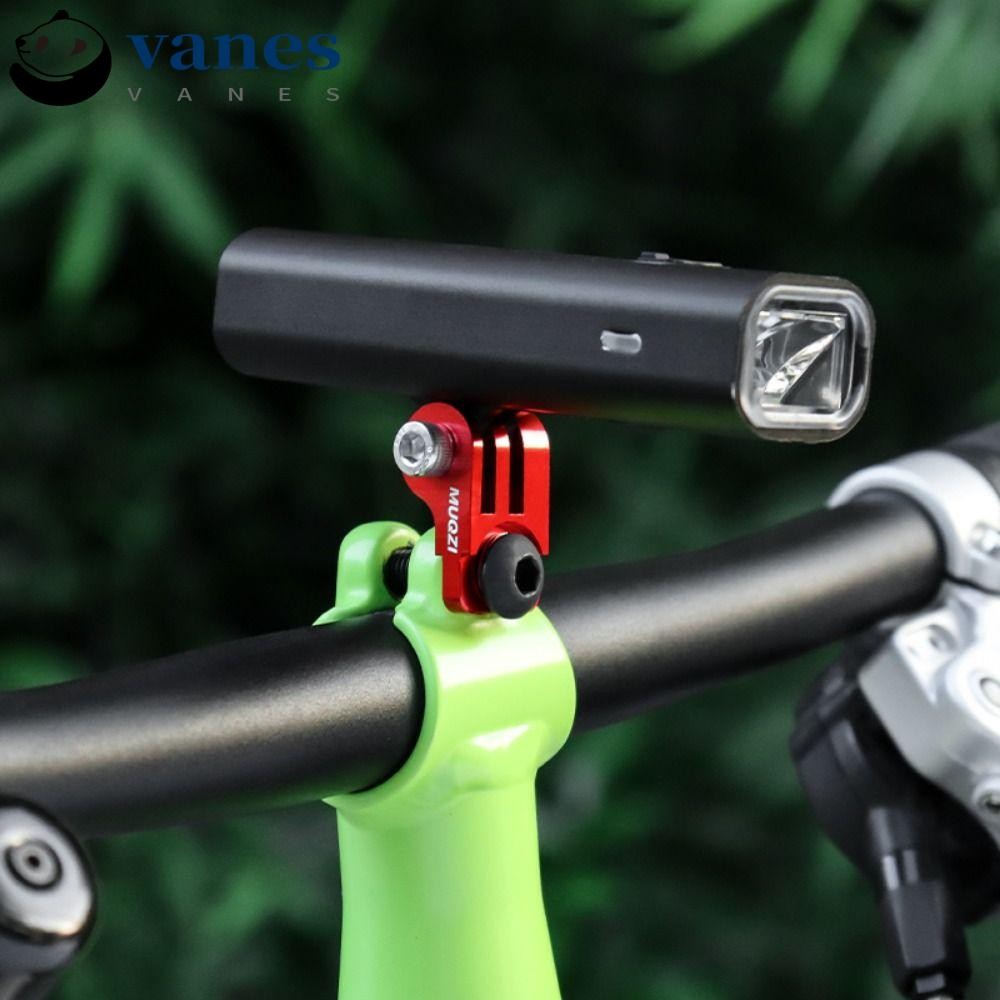 VANES Bicycle Front Light Holder, Lamp Bracket Adjustable Bike Front ...