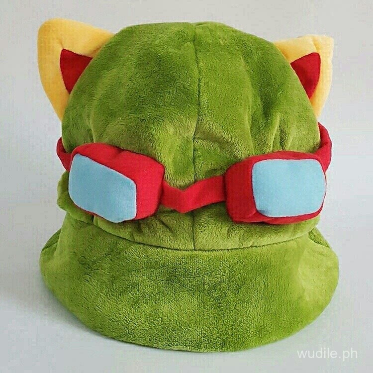 New League of Legends Merchandise Teemo Hat with Ears Anime Plush ...
