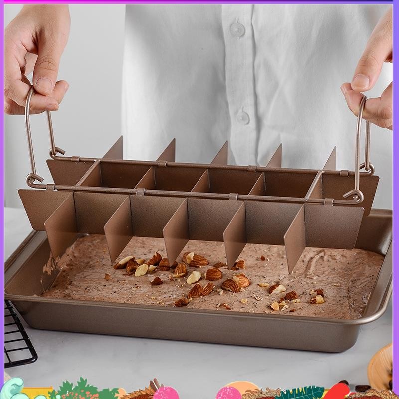 -Pan with Dividers,Nonstick Baking Loaf Pan Baking Pan Baking Pan,18 ...
