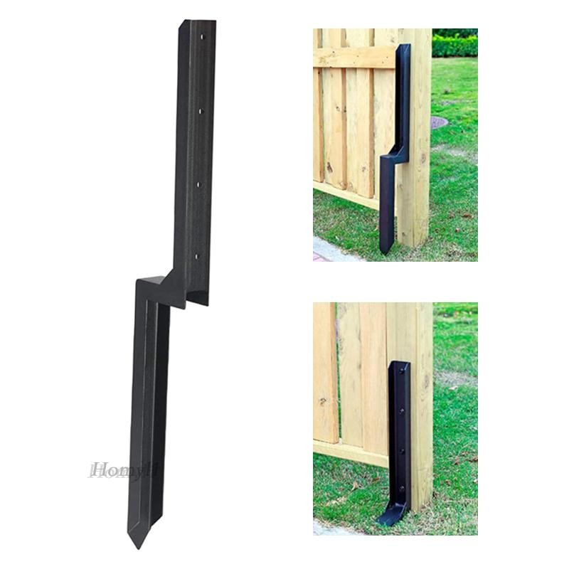 [Homyl1] Fence Post Repair Stake Ground Spike Support Metal to Fix ...