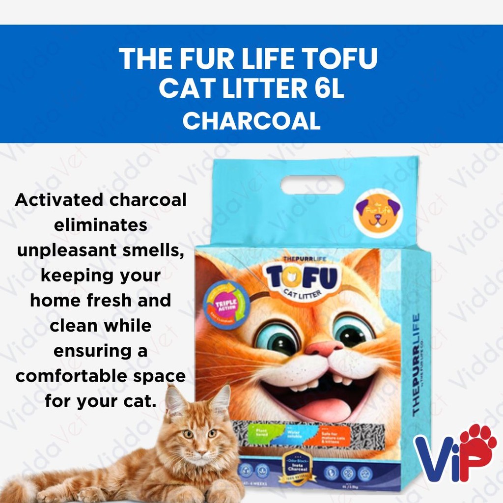 Fur Life Tofu Litter for Cats: Gentle and Effective for pets for ...