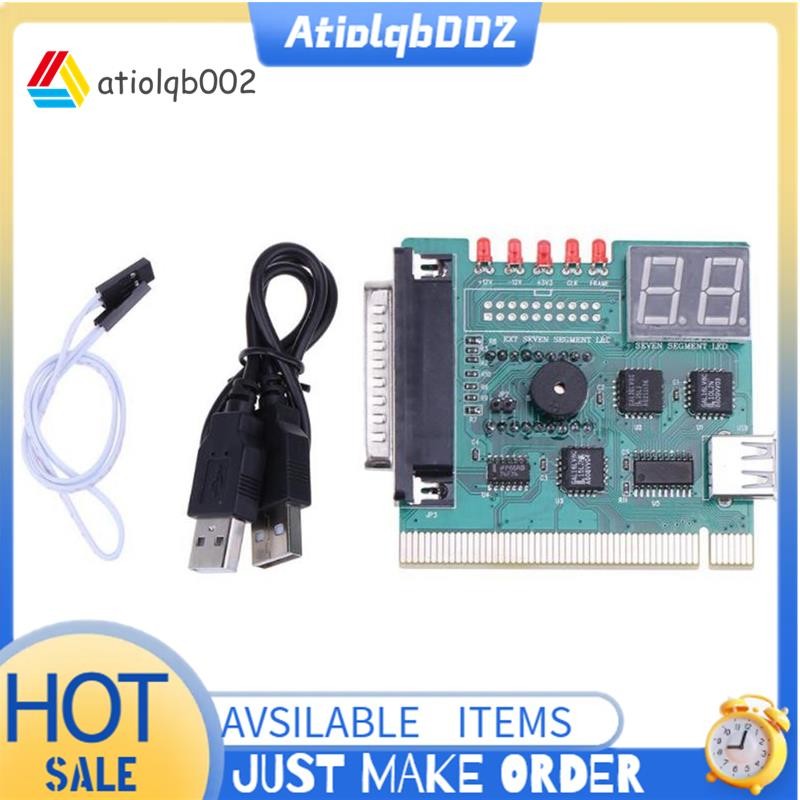 USB PCI PC Motherboard Diagnostic Analyzer POST Card with 2 Digit Error ...