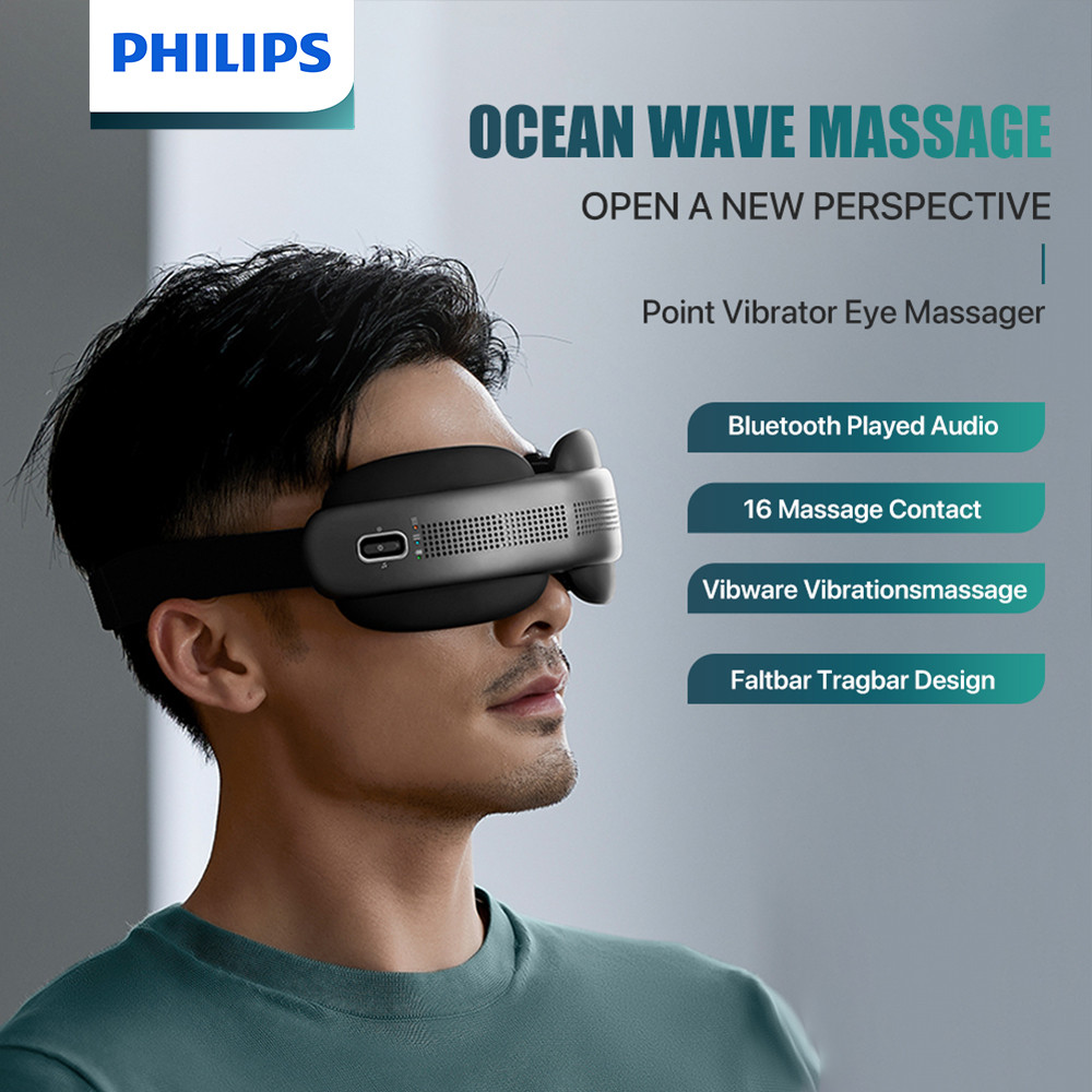 Philips Eye Massager Point Vibrator Eye Massager Hot Compress Sleep Eye ...