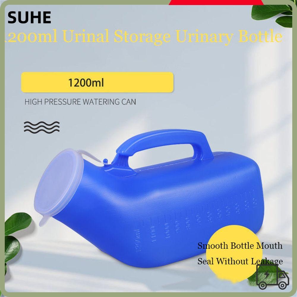 SUHE 1200ml Helper Urinary Bottle Urine Pee Handle For Men Mobile ...