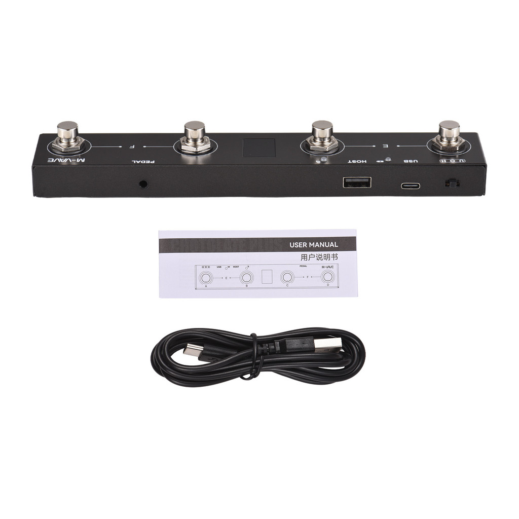 M-VAVE Screen 12h App Display Adapter Portable Midi Bt Midi Pedal App ...