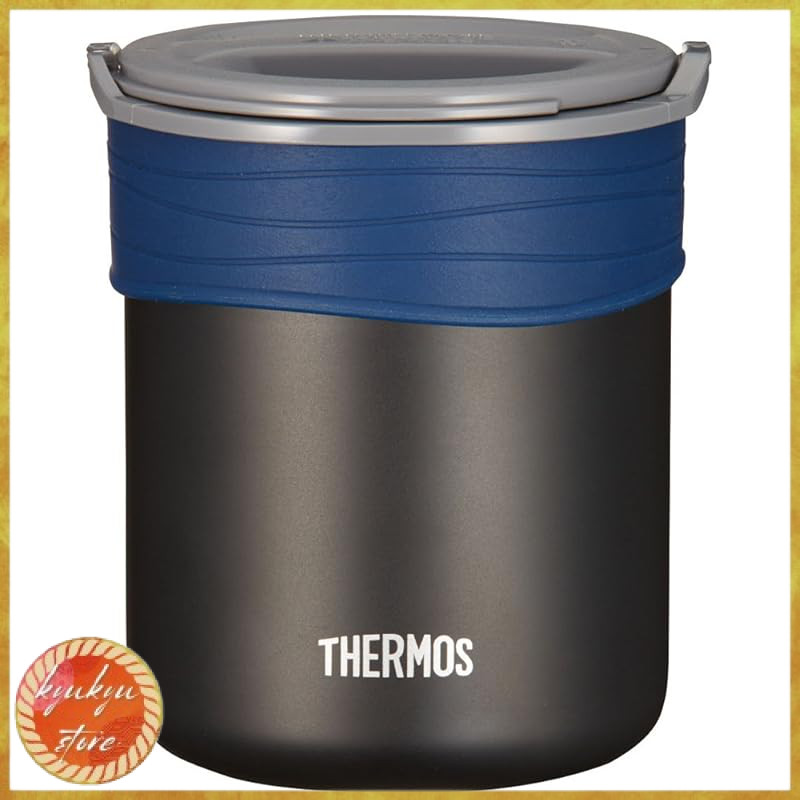Thermos Insulated Rice Container, 0.8 Gō, Black(Direct From Japan ...