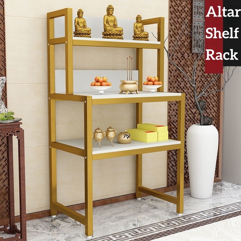 Buddhist Altar Shelf Rack Console Table For Hallway Home Altar Storage ...