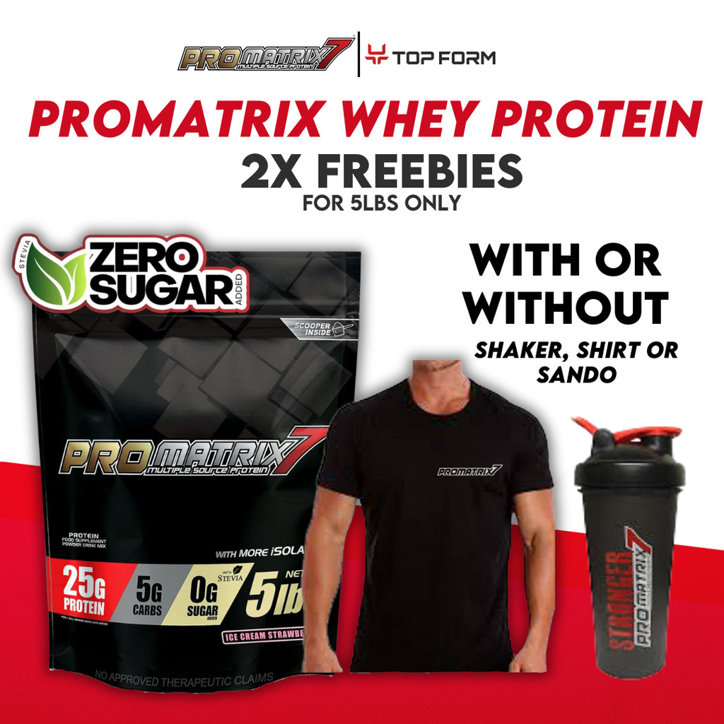 Promatrix Whey Protein 2lbs, 5lbs - Promatrix 7 | Shopee Philippines