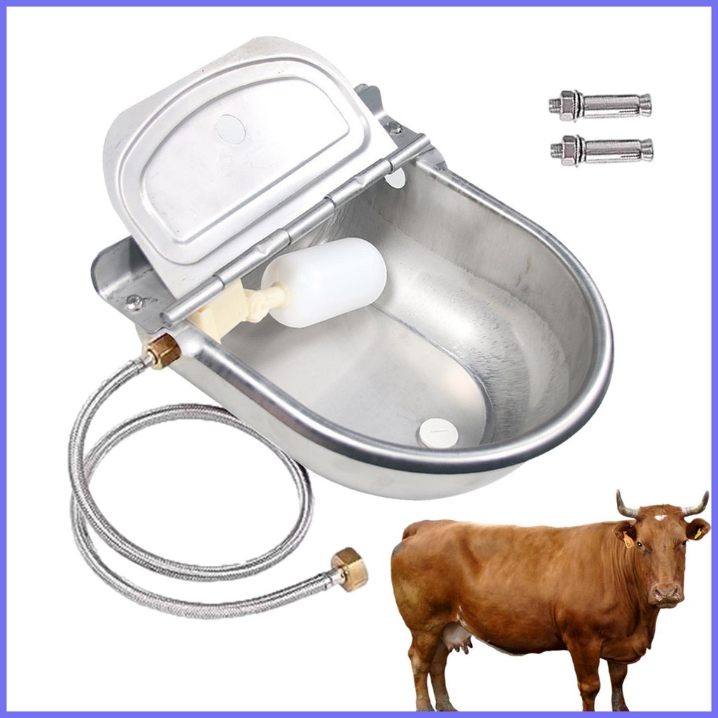 Automatic Waterer for Livestock Stainless Steel Animal Water Dispenser ...